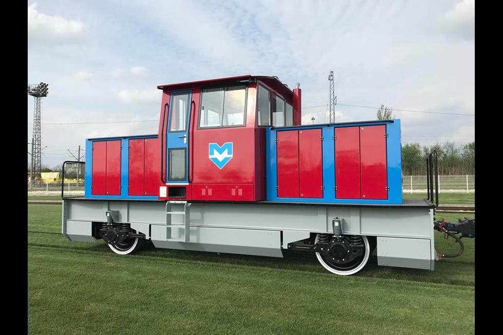 Sofia metro shunters rolled out | News | Railway Gazette International